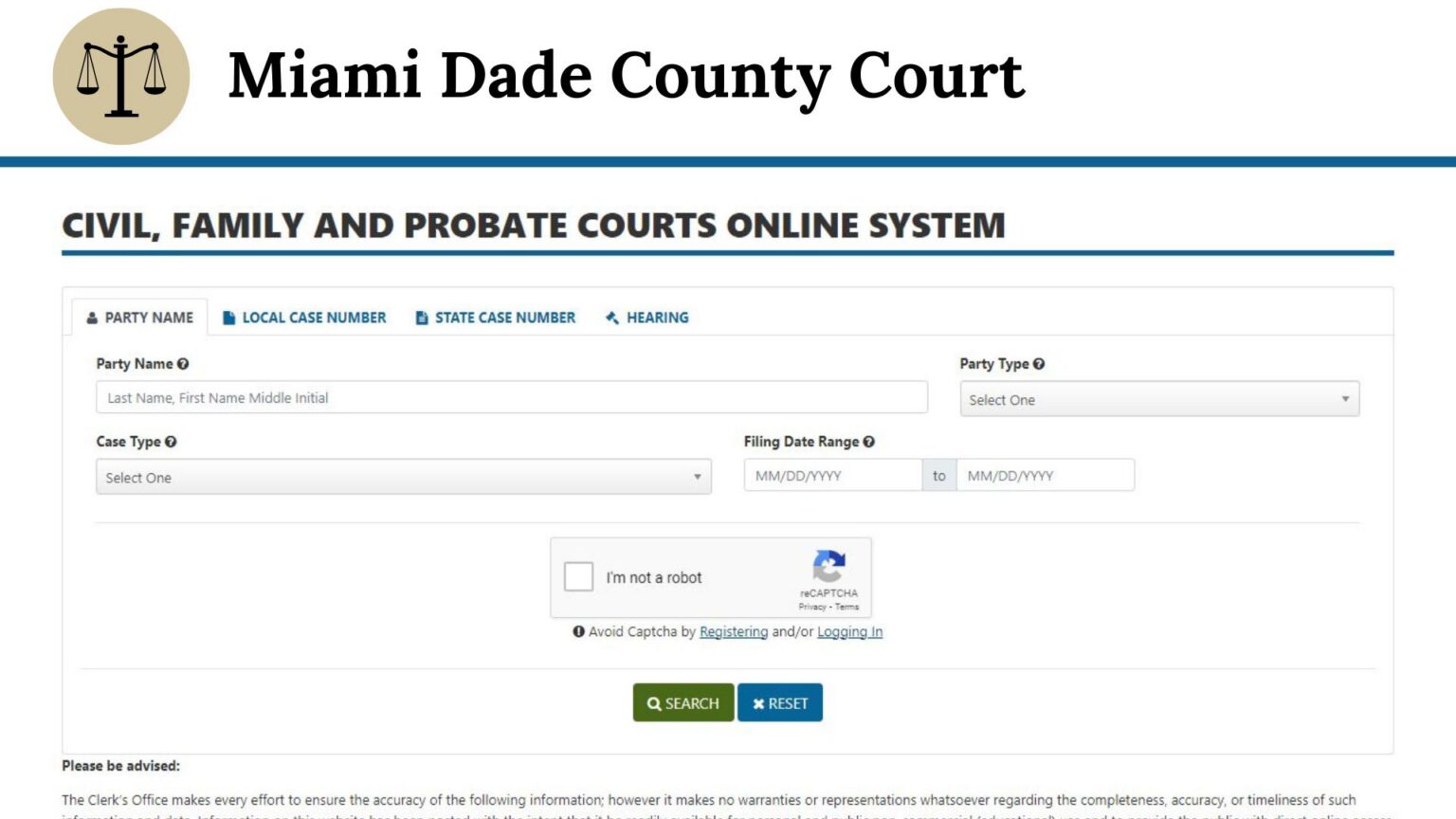 Miami Dade County Court - Miami Dade County Court